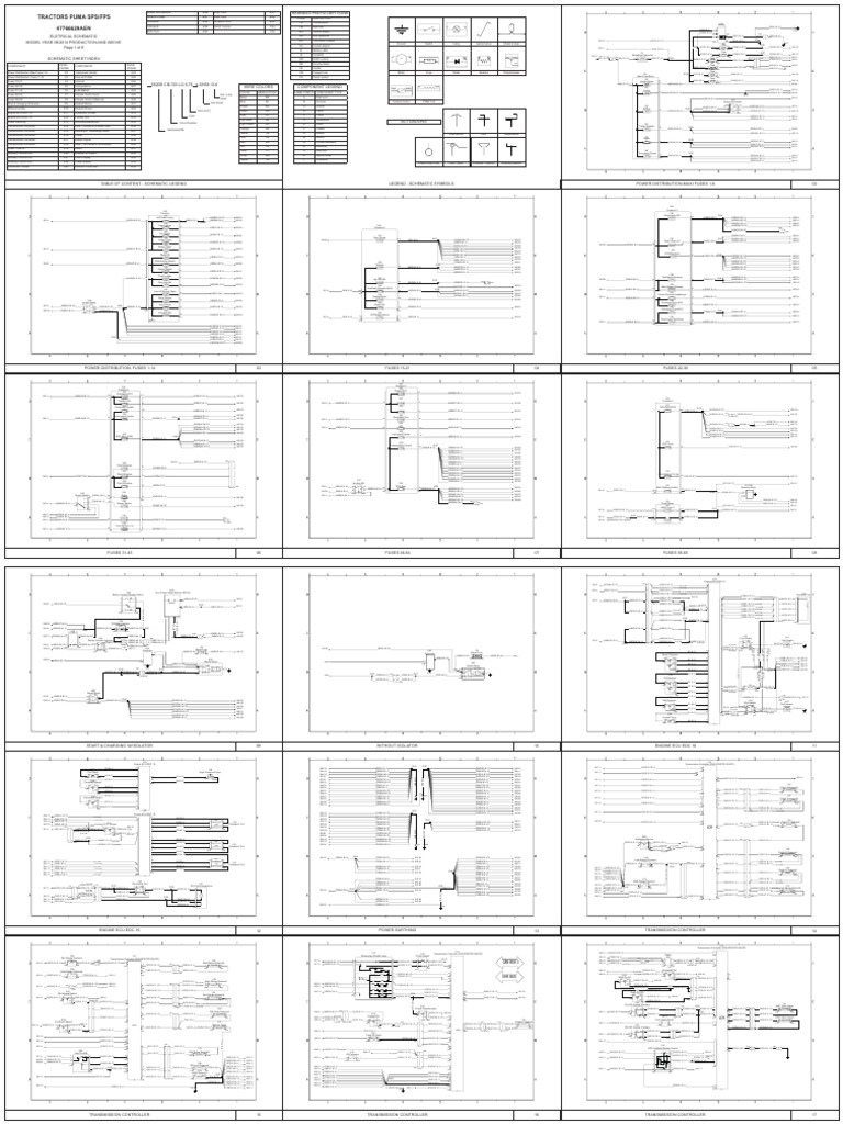 Mapa Eletrico Puma PDF | PDF | Electronics | Components