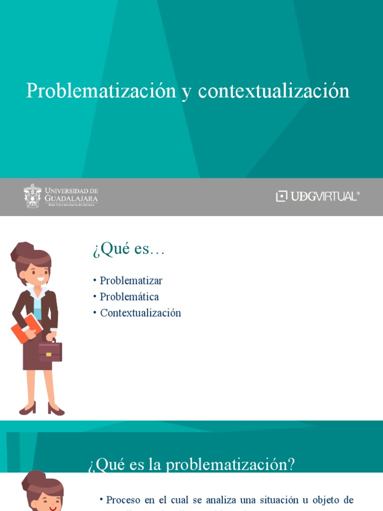 Problematización y Contextualización | PDF | Intuición | Ciencia cognitiva