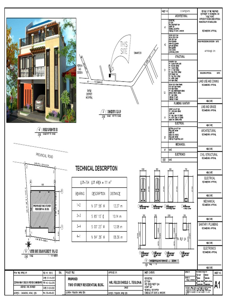 A1 Combined | PDF | Architectural Design | Architecture