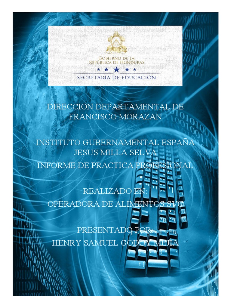 Portada de Informe | PDF