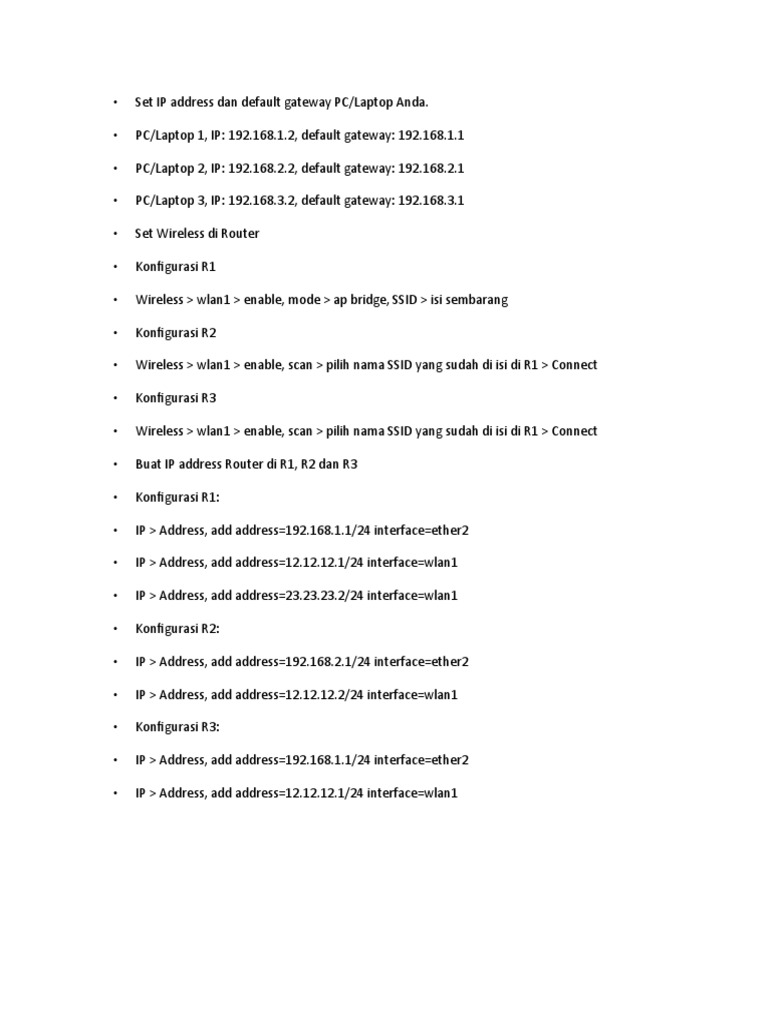 Default Gateway Configuration Guide | PDF