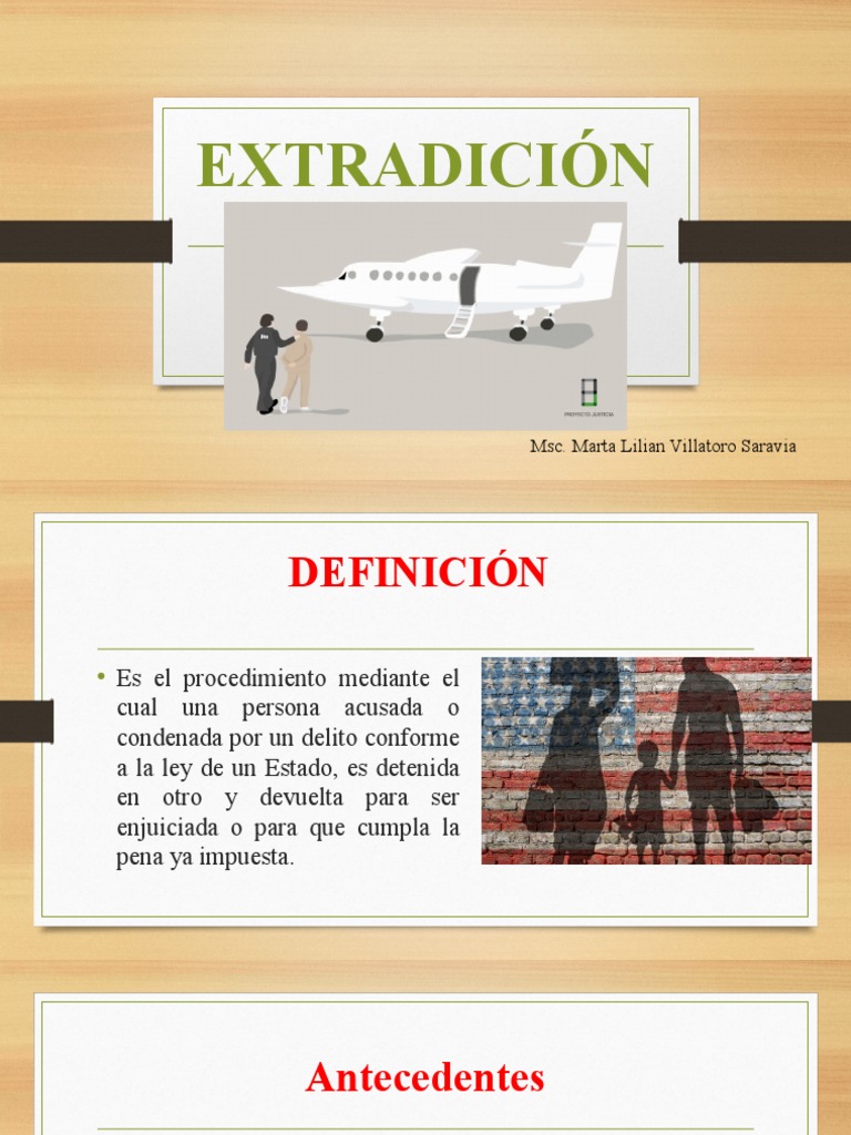 EXTRADICIÓN | PDF | Extradición | Estado (política)