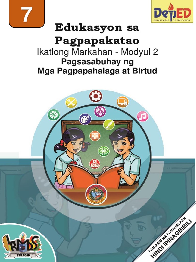EsP 7-Q3-Module 2 Week 2 Melc 9.3-9.4 Pagsasabuhay NG Mga Pagpapahalaga at Birtud | PDF