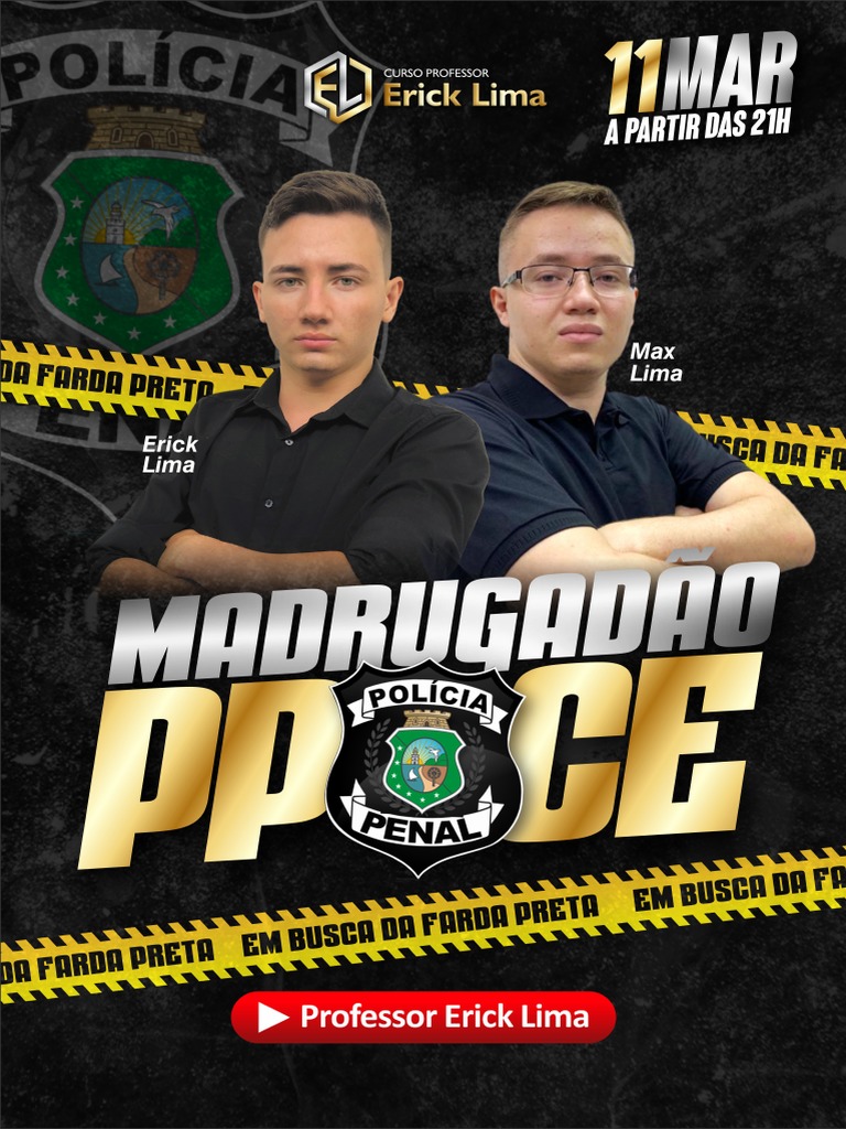Madrugadão PPCE PDF | PDF | Crimes | Crime e violência