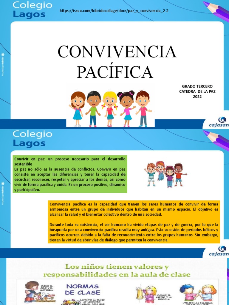 Ova Convivencia Pacifica Pdf