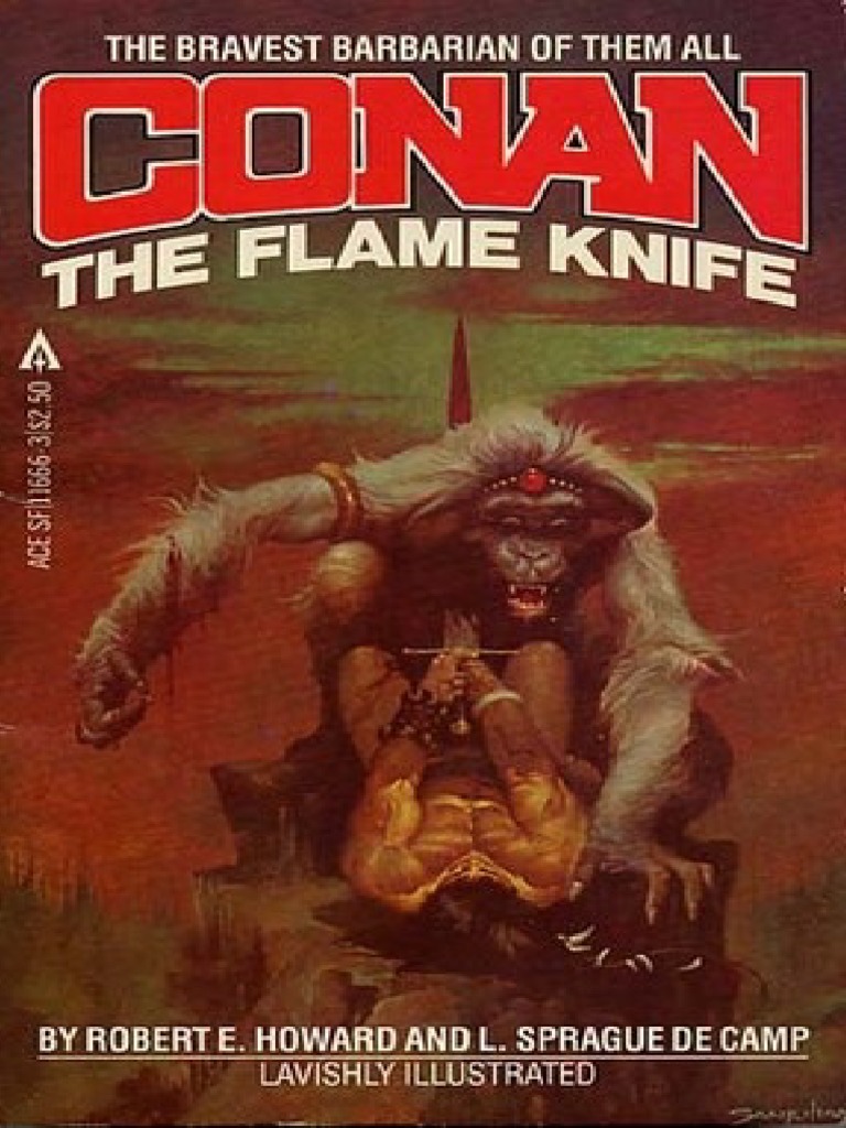 Conan The Flame Knife (PDFDrive) | PDF | Conan The Barbarian | Canyon