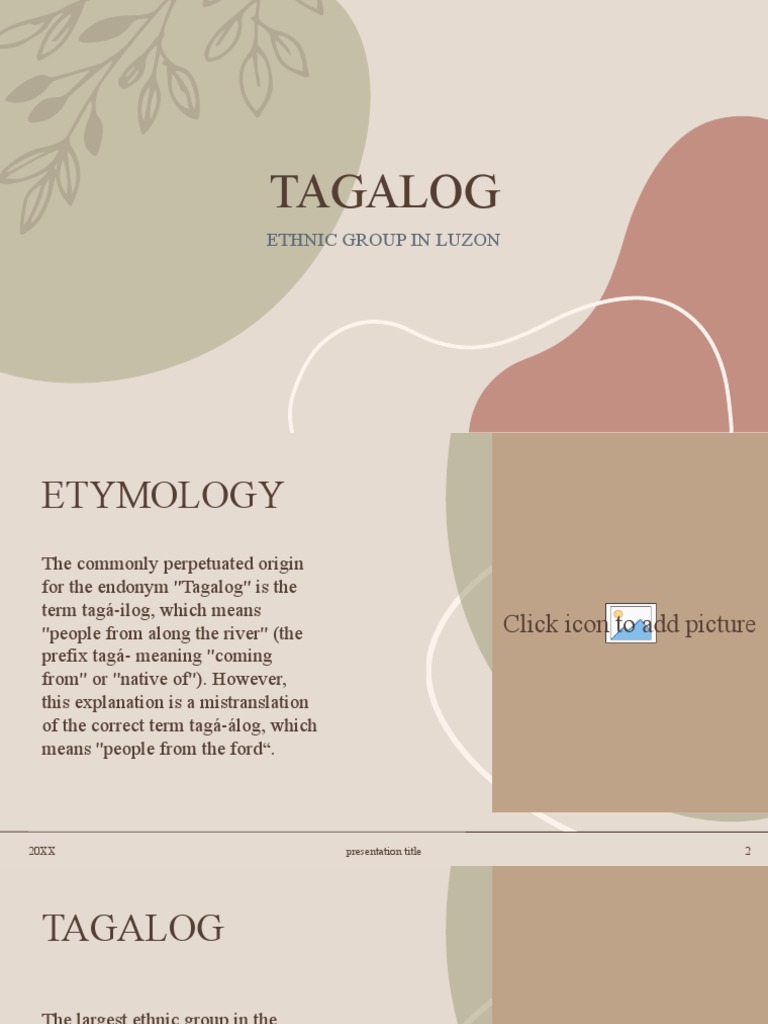 TAGALOG | PDF | Tagalog Language | Luzon