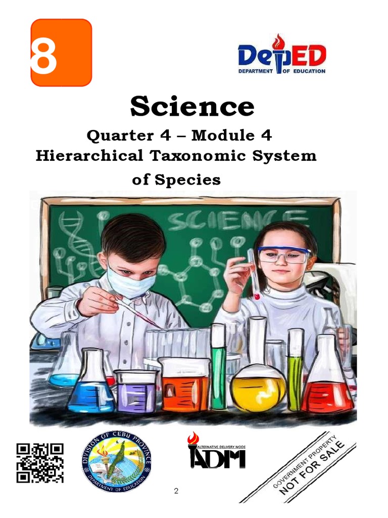 G8 Sci SLM Q4 Wk4 CorrectedBeta Tested | PDF | Biology | Taxa