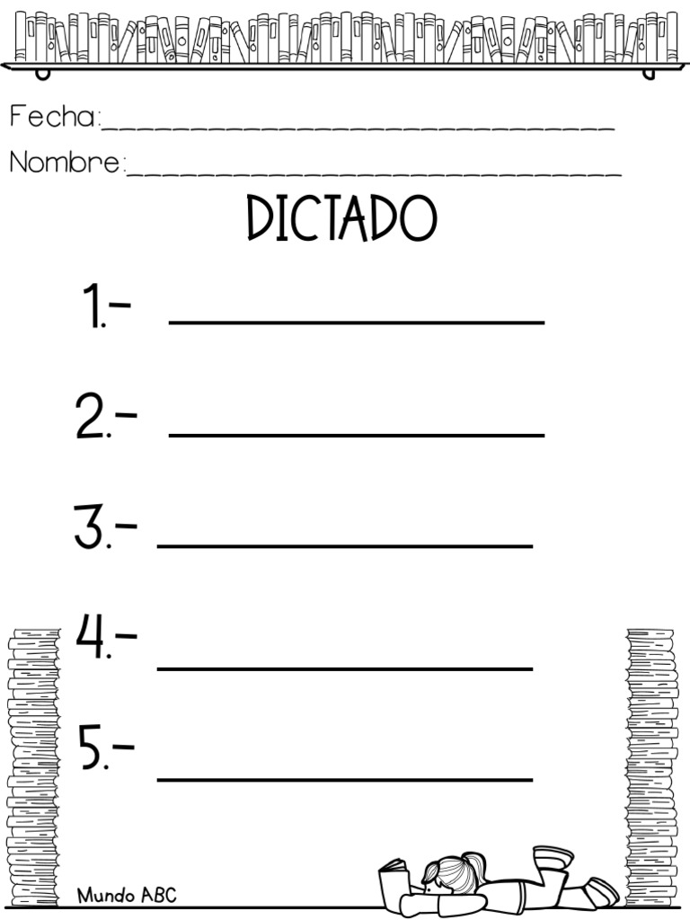 66.formato para Dictado PDF | PDF