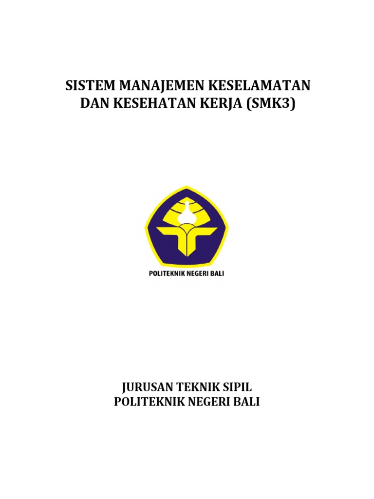 Bahan Ajar SMK3 Tahun 2020 | PDF