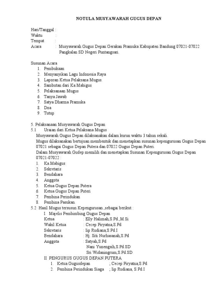 Notula Mugus | PDF