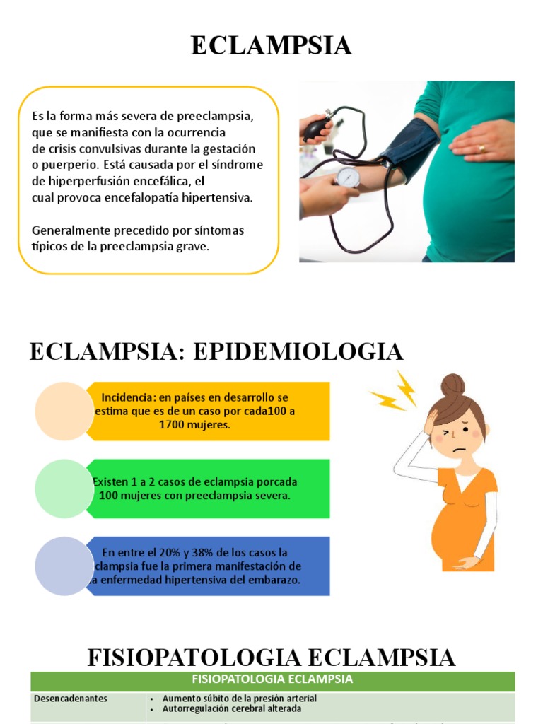 ECLAMPSIA | Descargar gratis PDF | El embarazo | Especialidades Medicas