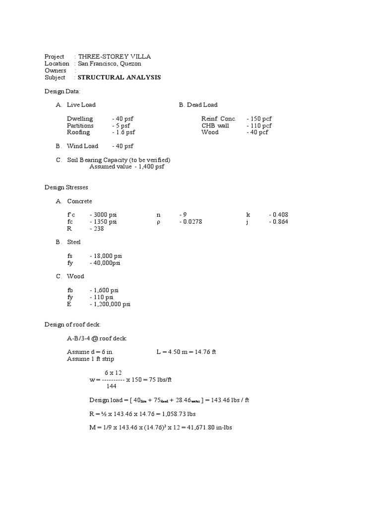 STRUCT Beachfront A | Descargar gratis PDF | Building Engineering | Physical Sciences