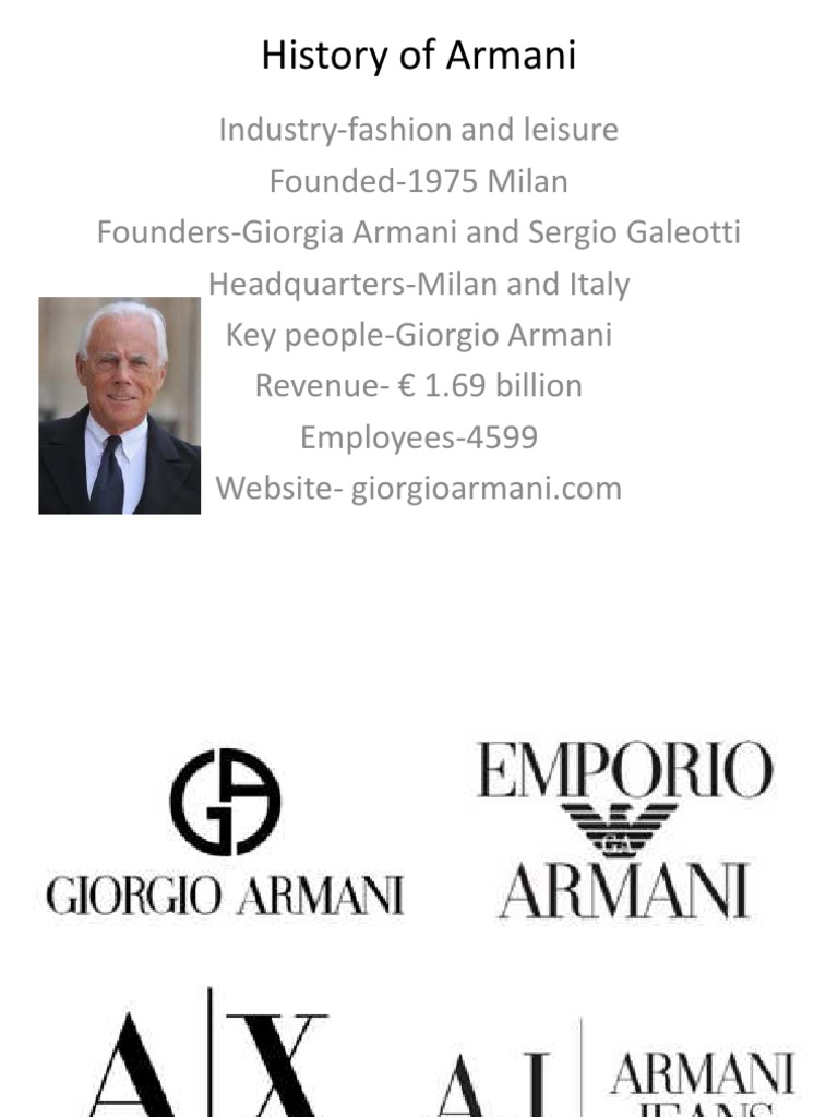 of Armani | PDF | Business | Lifestyle