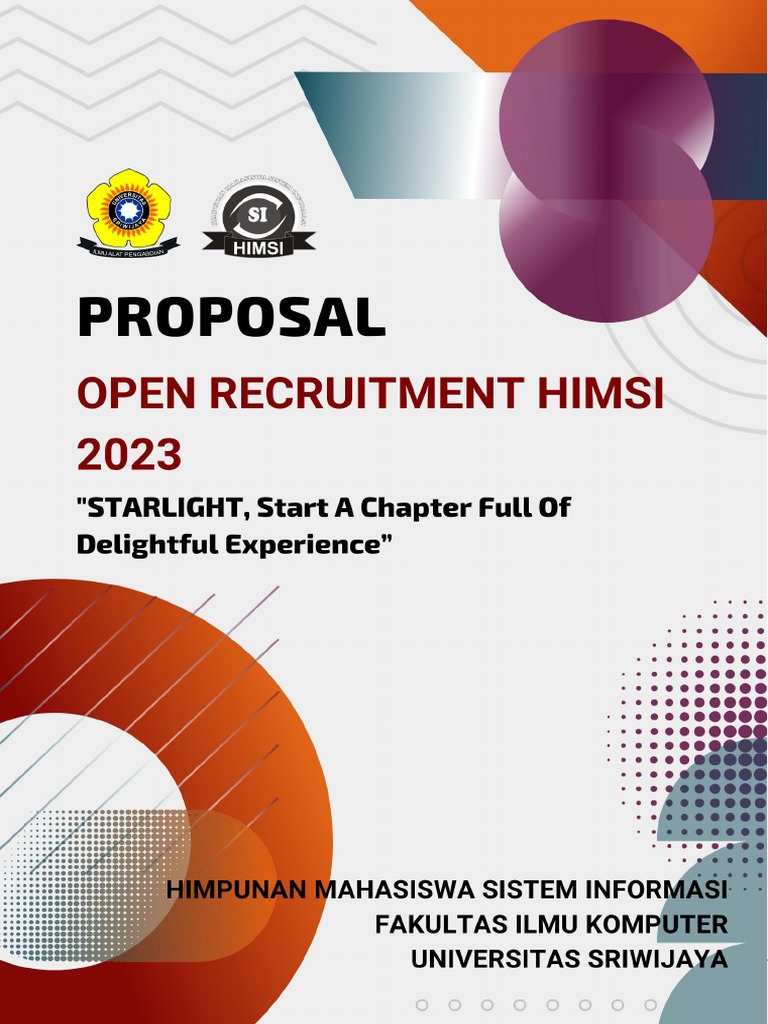 Proposal Open Recruitment HIMSI 2023 | PDF