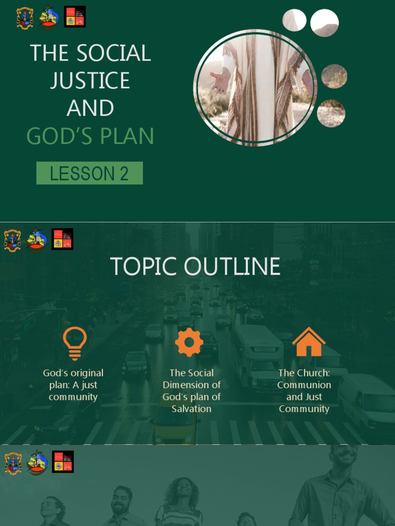 Lesson 2A The Social Justice and Gods Plan 1 PDF | Download Free PDF ...