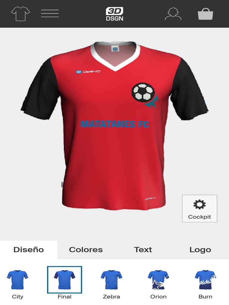 Diseñar Tu Propia Camiseta de Fútbol Personalizada Con El Configurador ...