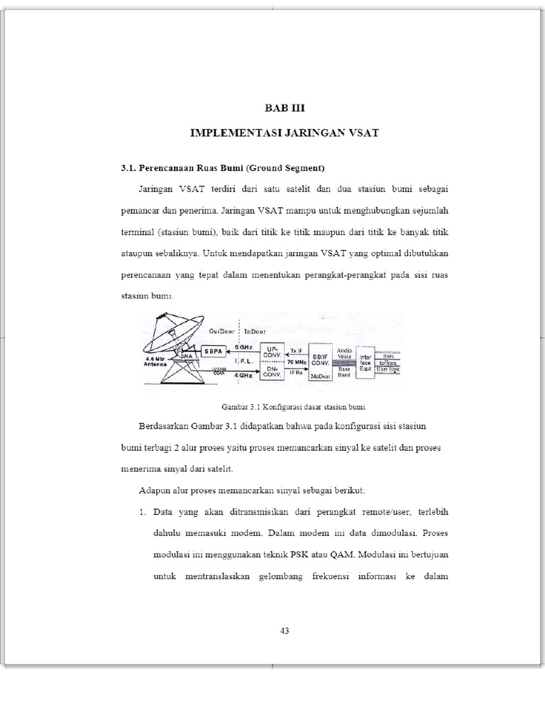 Implementasi Jaringan Vsat | PDF