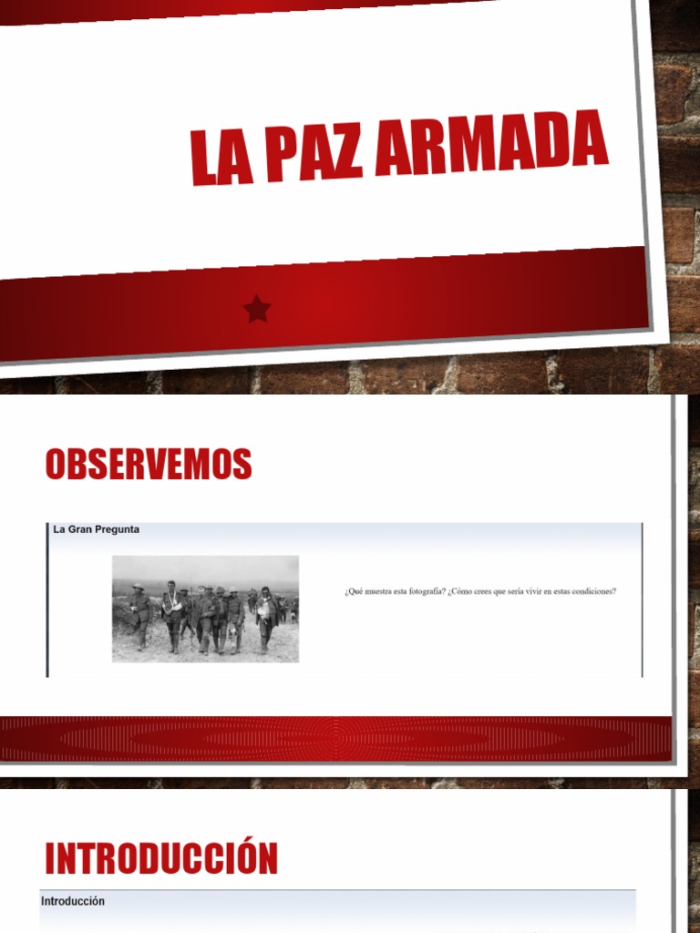 La Paz Armada | PDF