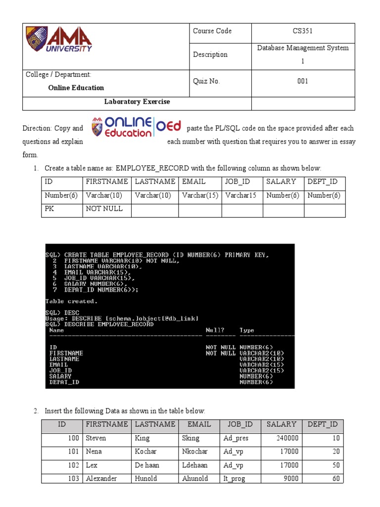 Week004-DML-LabExer001 Rivera Dennis | PDF | Software Engineering ...