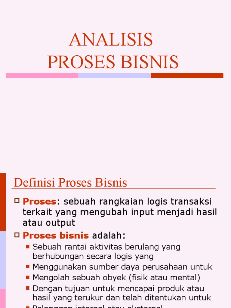 APB Pert 1 Dan 2 (Konsep Proses Bisnis) | PDF