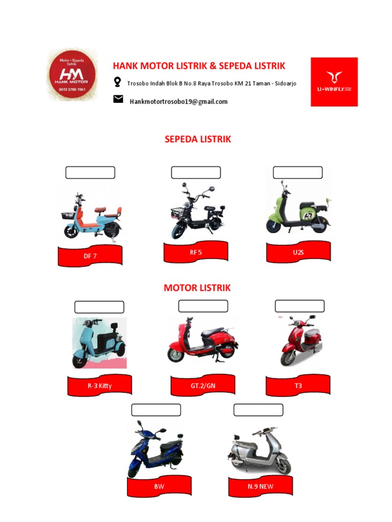 Katalog Hank Motor.e | PDF