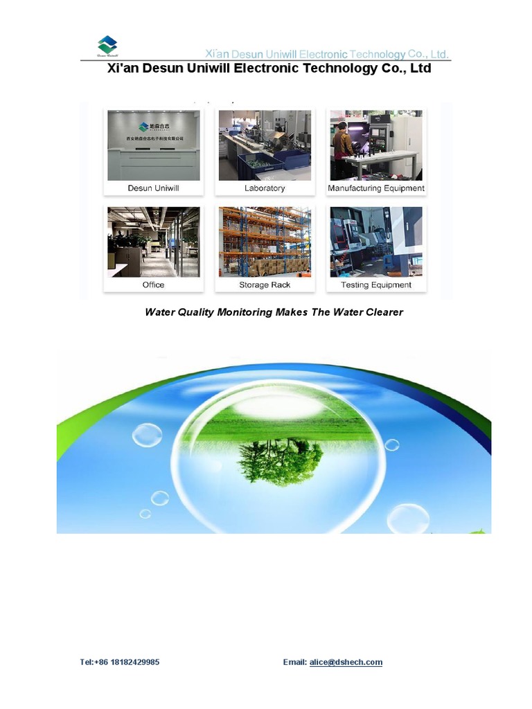 Desun Uniwill Product Brochure2.0 | PDF | Sensor | Optical Fiber