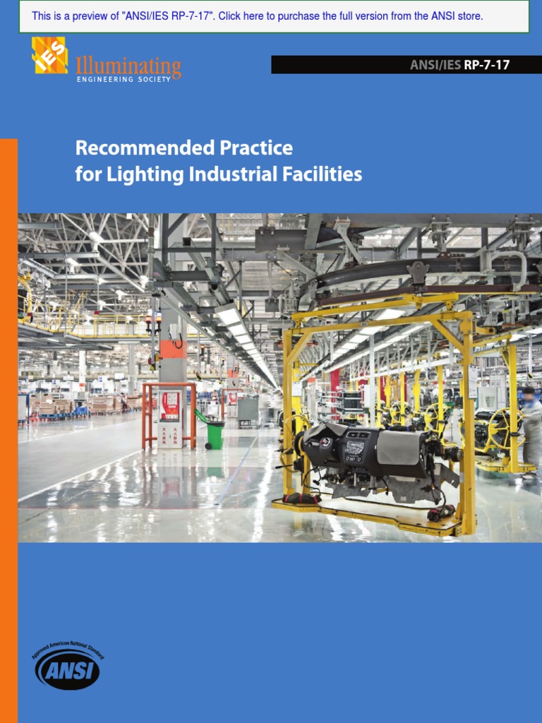 Preview - Ansi Ies rp-7-17 | Download Free PDF | Lighting | Casting ...