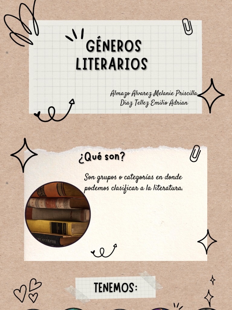 Géneros Literarios | PDF