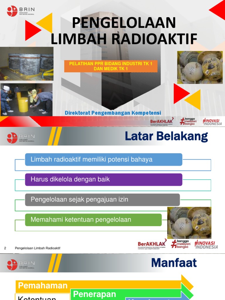 11 Pengelolaan Limbah Radioaktif PPR Ind-1 Ind-2 Mdk-1 PDF | PDF