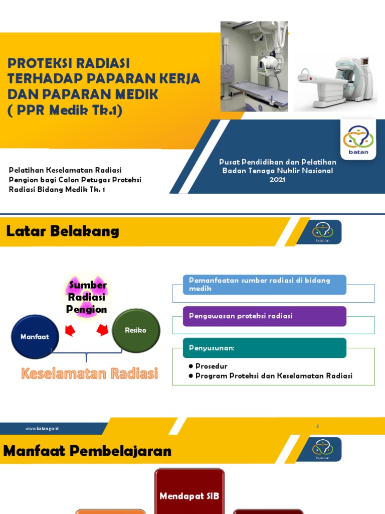 07_2021_Revisi 29 Mei_ Proteksi Radiasi Paparan Kerja dan Medik PPR Mdk-1.pdf | PDF