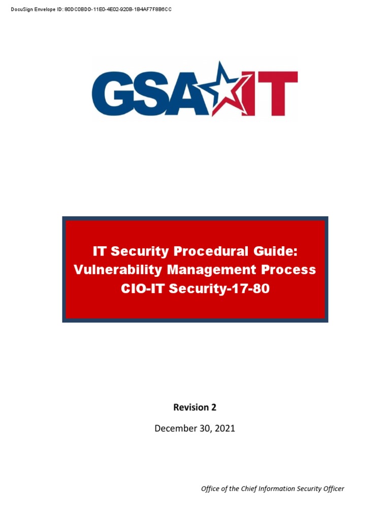 Vulnerability Management Process | PDF | Security | Computer Security