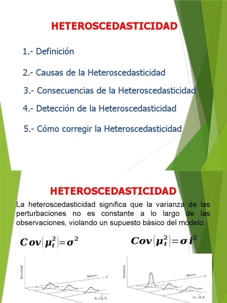 2 Heteroscedasticidad | PDF | Mínimos cuadrados ordinarios | Matemáticas