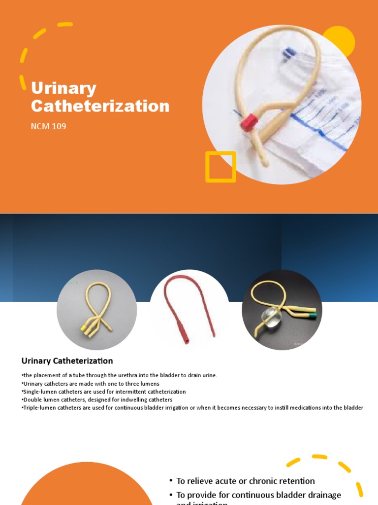 Urinary Catheterization Techniques Guide | PDF | Medicine | Clinical ...