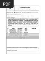 Checklist Da Maca | PDF