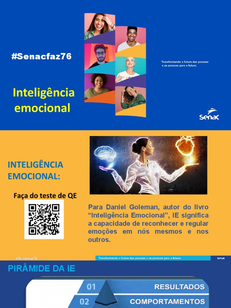 Apresentação Inteligência Emocional Pptx Pdf Inteligência Emocional