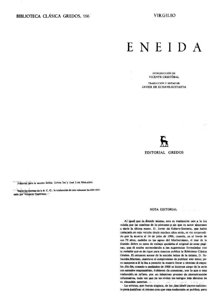 La Eneida PDF | PDF