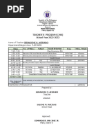 2024-2025-Sned Class-Program | PDF | Public Administration | Philippines