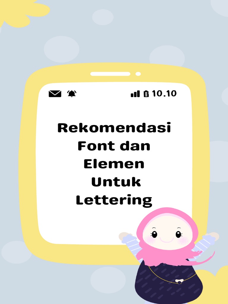 Font dan elemen lettering | PDF
