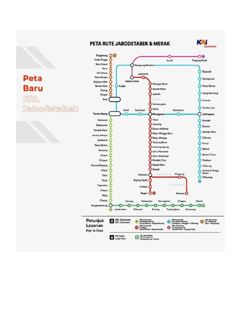 Rute Krl Jabodetabek | PDF