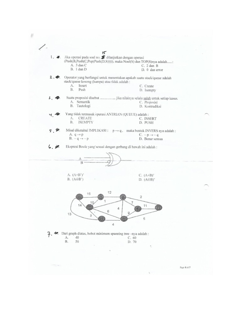 Latihan Soal UAS Ap2c | PDF