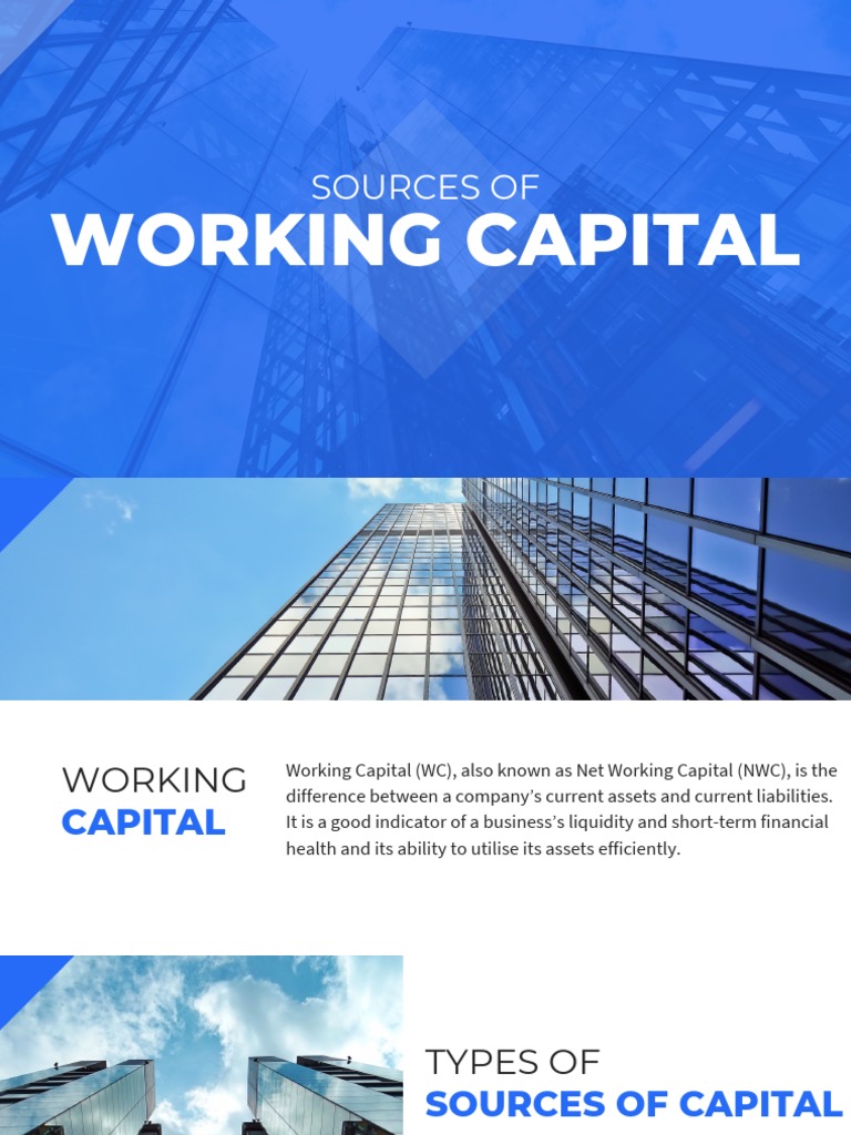 Understanding Working Capital: Sources, Types, and Committee Reports on ...