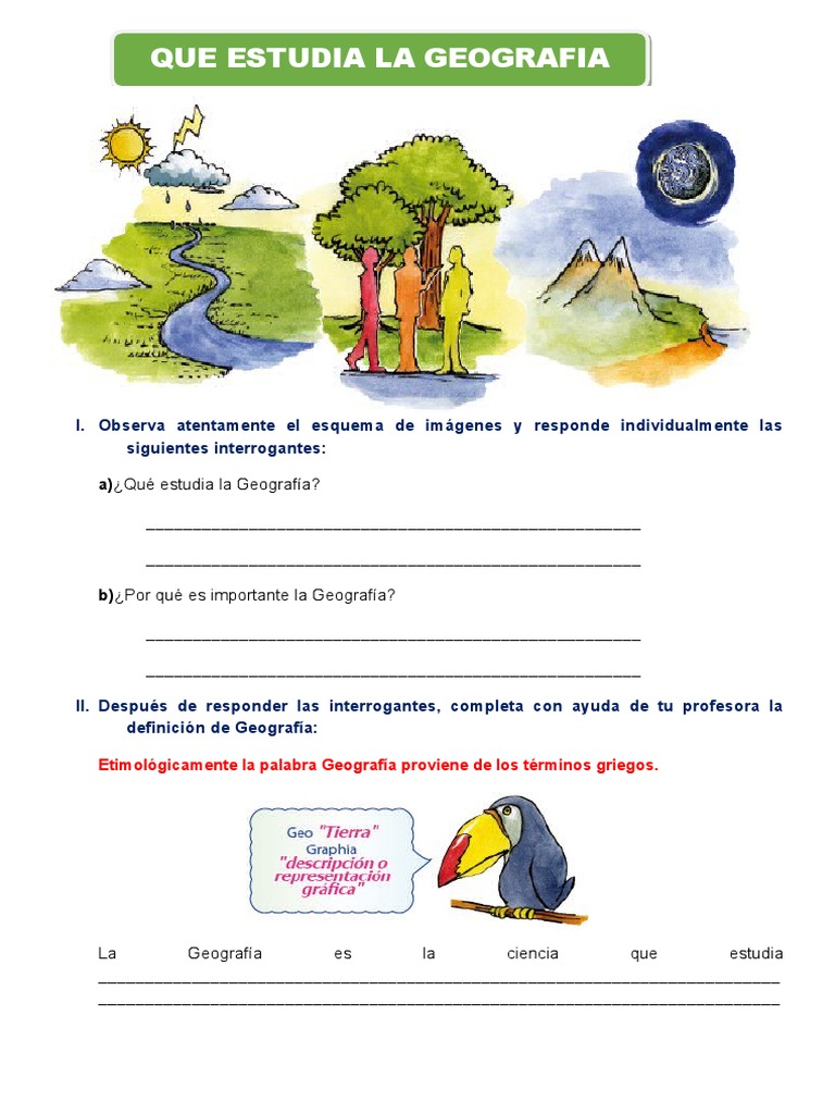 Nociones Basicas de La Geografia | PDF | Geografía | Tierra