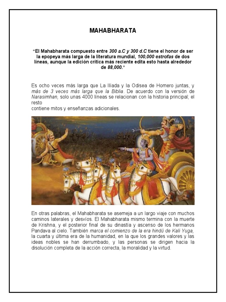 MAHABHARATA | PDF