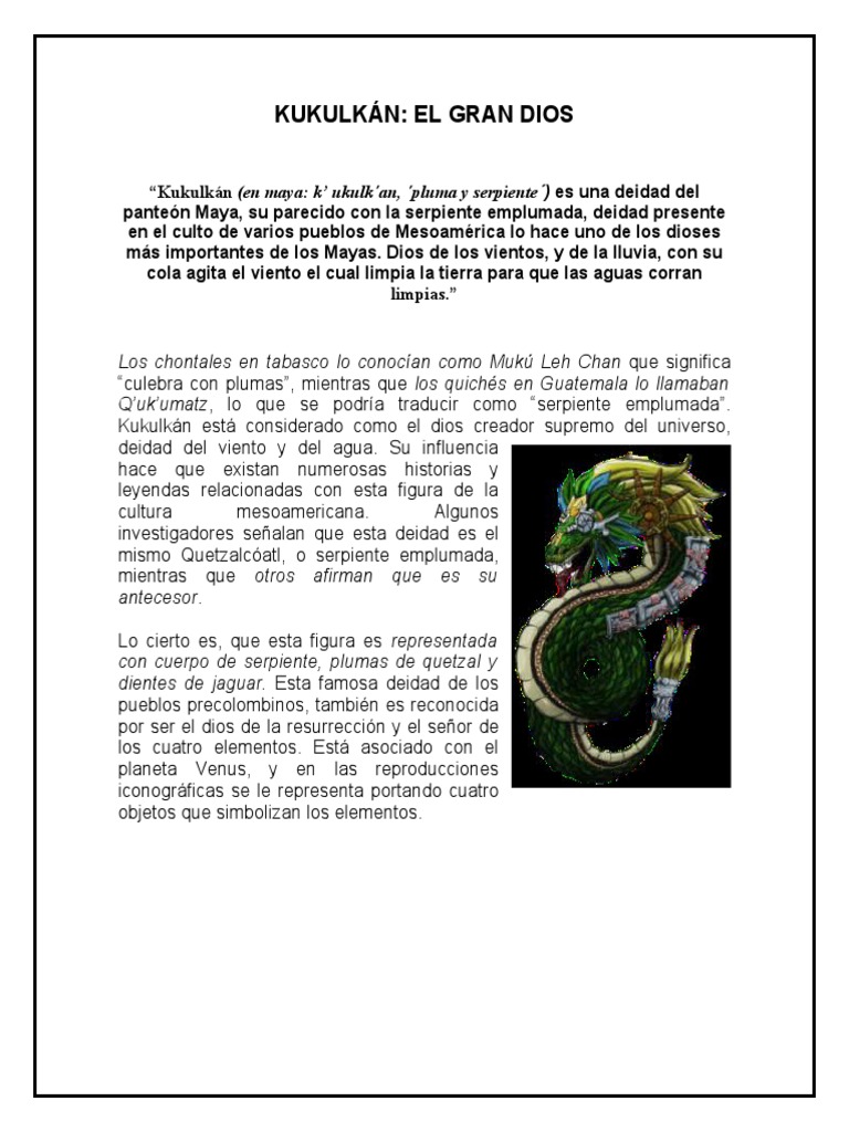 KUKULKÁN | PDF