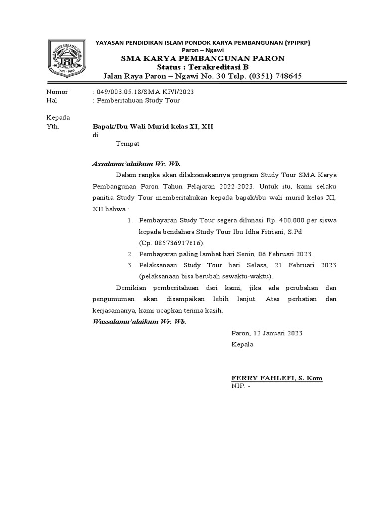 Surat Study Tour | PDF