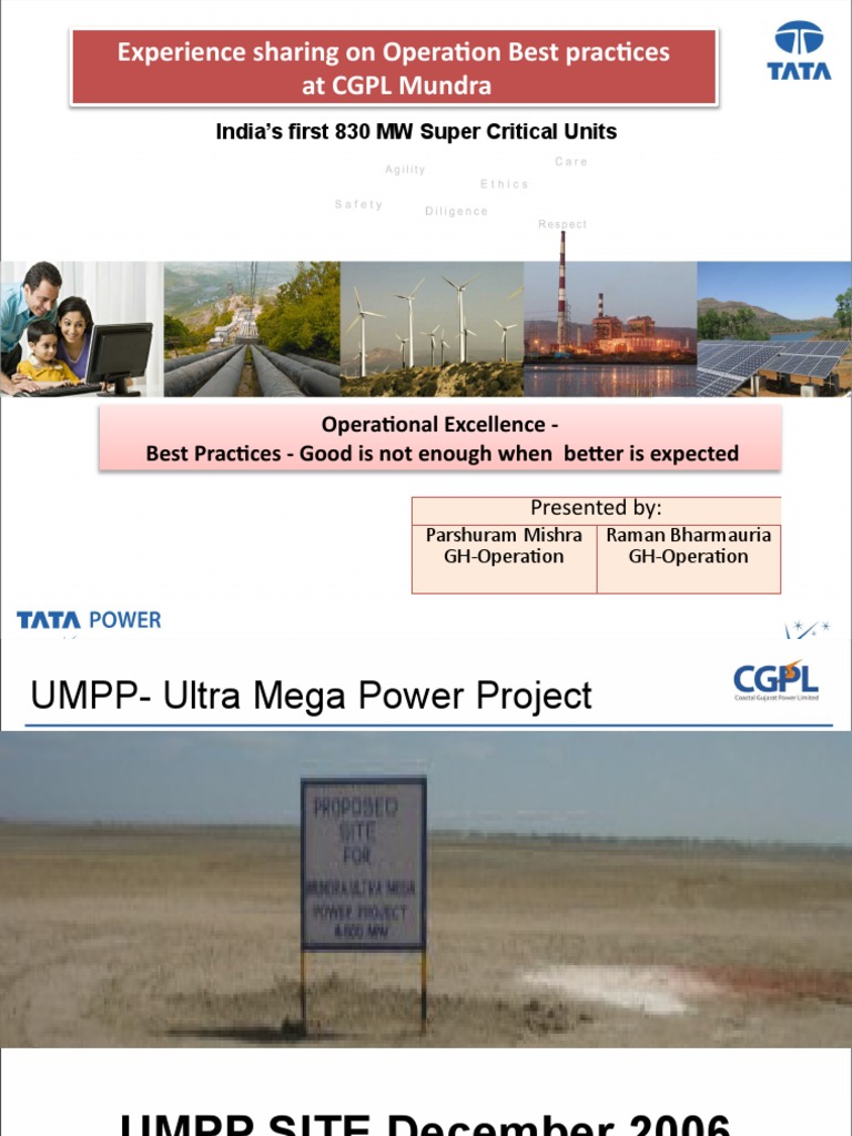 O&M Best Practices at CGPL Mundra | PDF | Safety