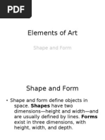 Understanding Organic Shapes in Art | PDF | Shape | Area