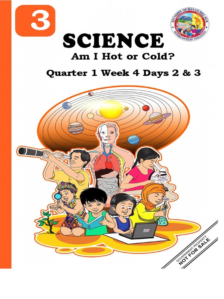 Grade 3 - Q1 - W4 - D2 3 - AM I HOT OR COLD | PDF | Heat | Matter