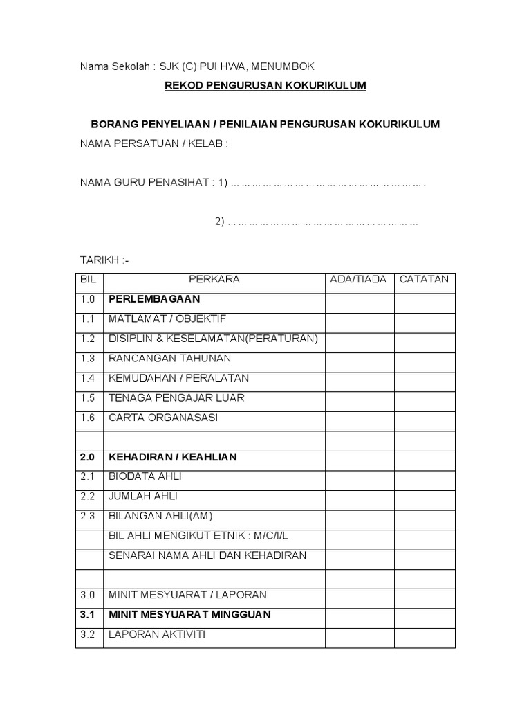 Contoh Laporan | PDF